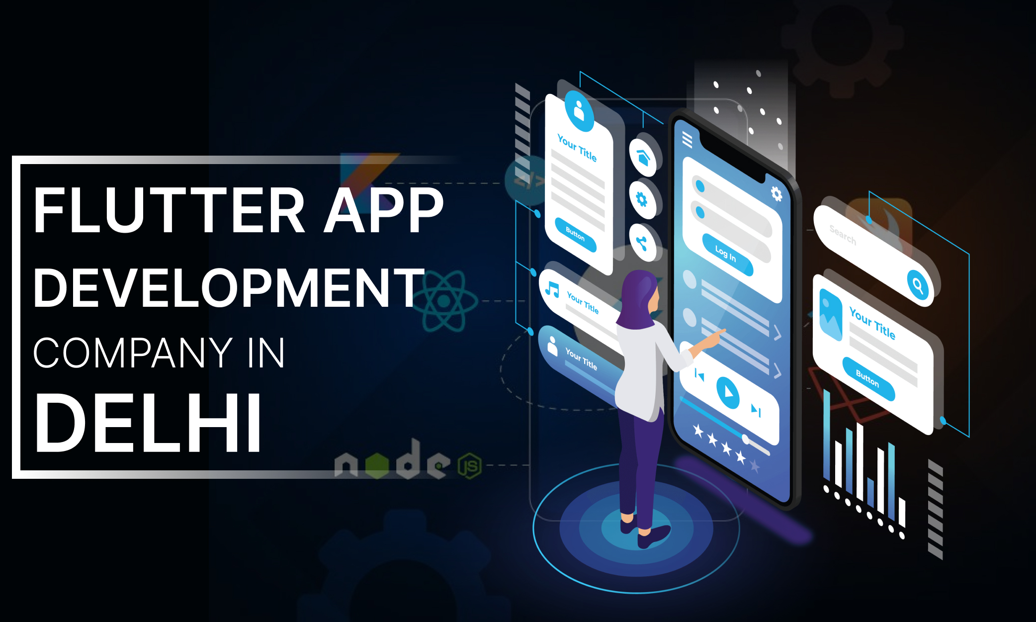 Flutter App development company in Delhi, flutter web development